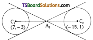 TS Inter Second Year Maths 2B Circles Important Questions Short Answer ...