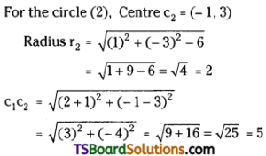 TS Inter Second Year Maths 2B Circles Important Questions Very Short ...