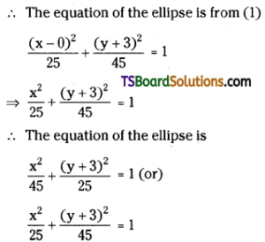 TS Inter Second Year Maths 2B Ellipse Important Questions - TS Board ...