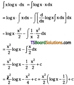TS Inter Second Year Maths 2B Integration Important Questions Very ...