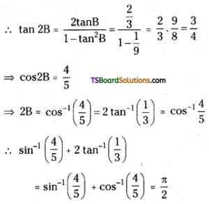 TS Inter 1st Year Maths 1A Inverse Trigonometric Functions Important ...