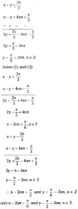 TS Inter 1st Year Maths 1A Trigonometric Equations Important Questions ...