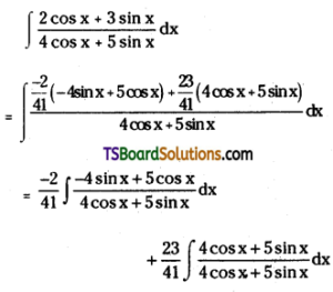 TS Inter Second Year Maths 2B Integration Important Questions Long ...