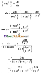 TS Inter Second Year Maths 2B Integration Important Questions Long ...